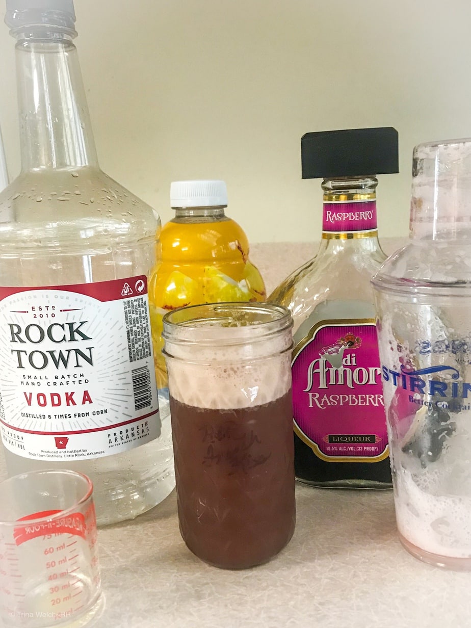 Pure Joy in a Southern French Martini Recipe - Redneck Rhapsody