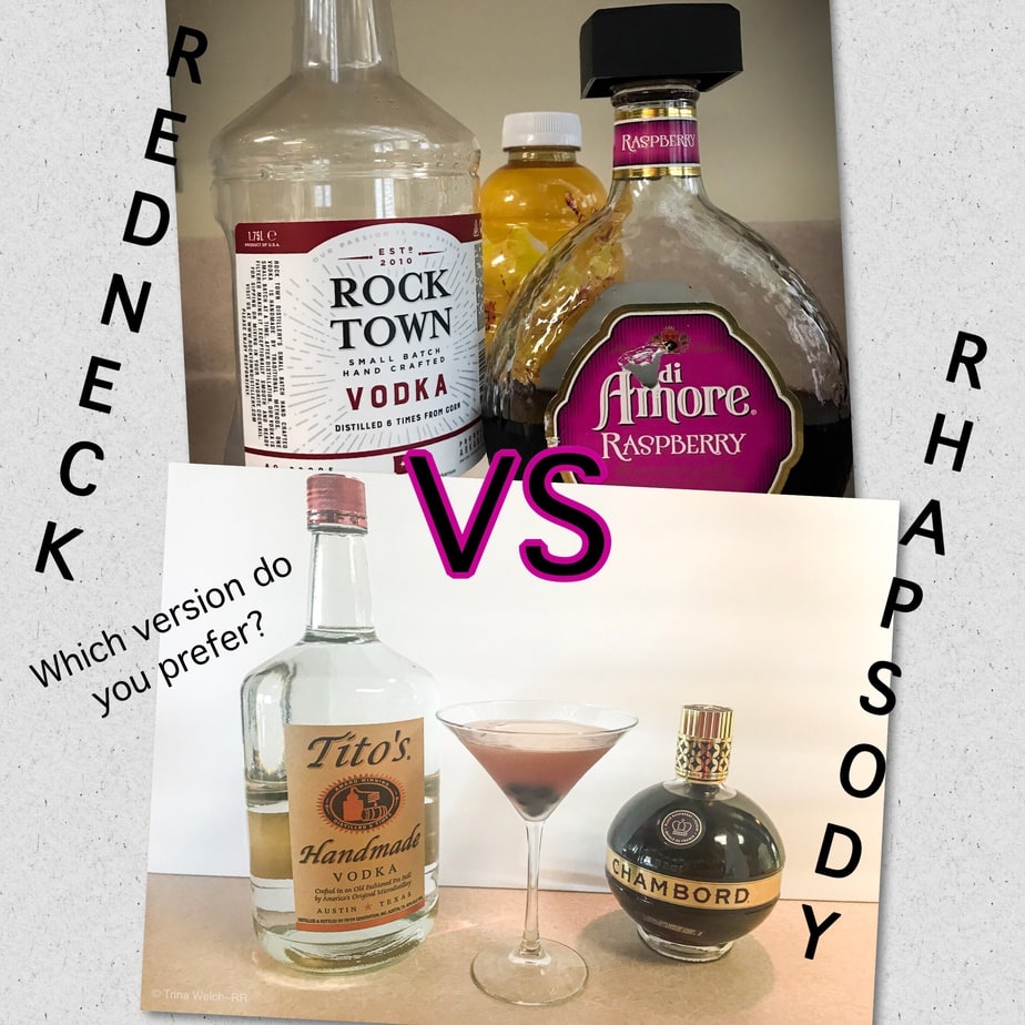 Pure Joy in a Southern French Martini Recipe - Redneck Rhapsody