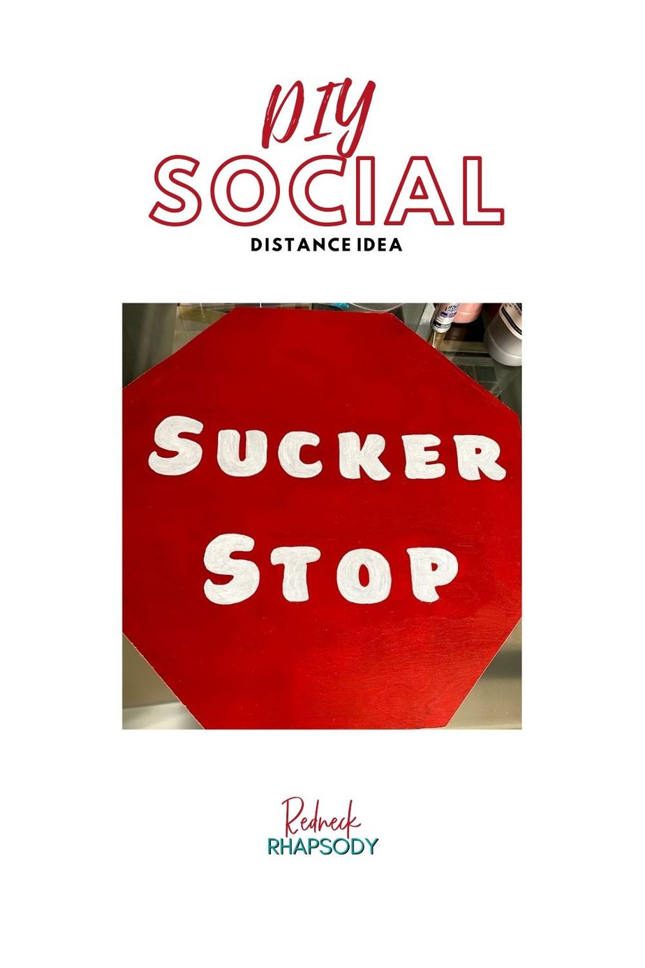 How to Make a DIY Sucker Pole: Social Safety for Halloween - Redneck ...